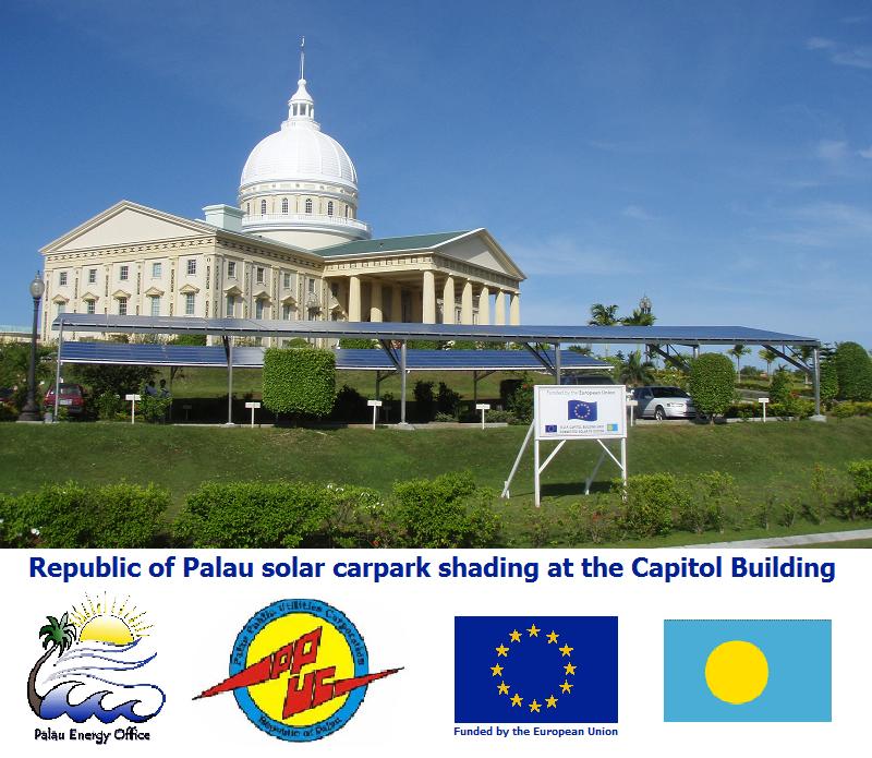 Palau Capitol Building Front page